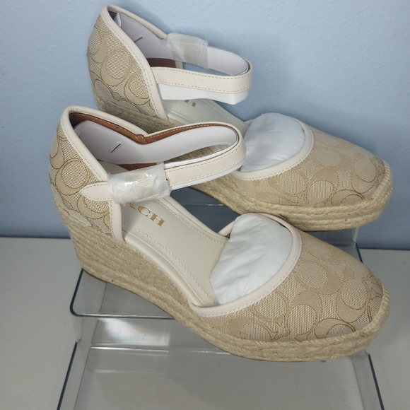 Coach | Shoes | Coach Signature Espadrilles Nwt | Poshmark